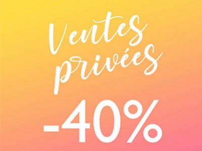 Ventes privées : des prix exceptionnels sur tout le site
